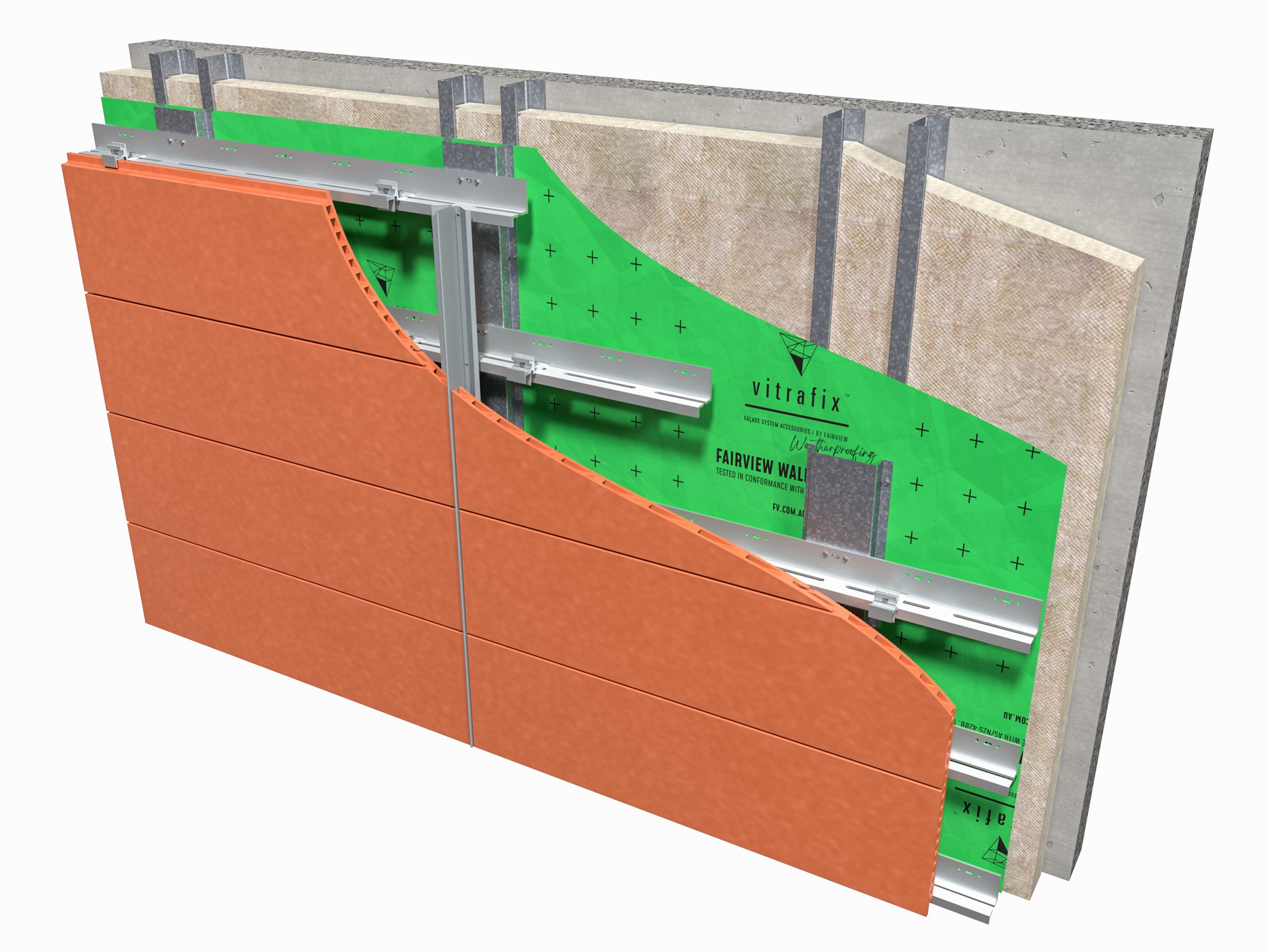 Clayton Terracotta Cladding System | Natural Clay Façade Panels
