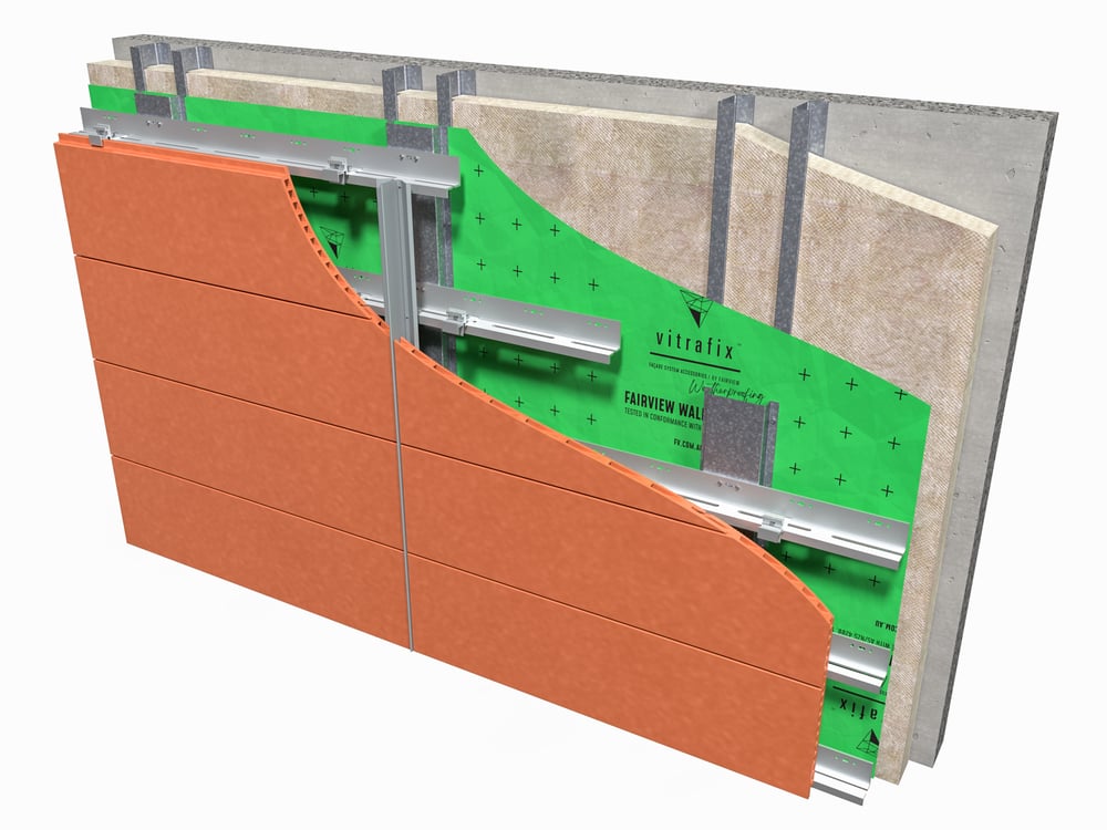 Clayton Terracotta Cladding System | Natural Clay Façade Panels