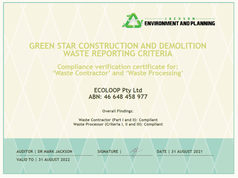 Ecoloop ACP Recycling | Cladding Materials | Fairview
