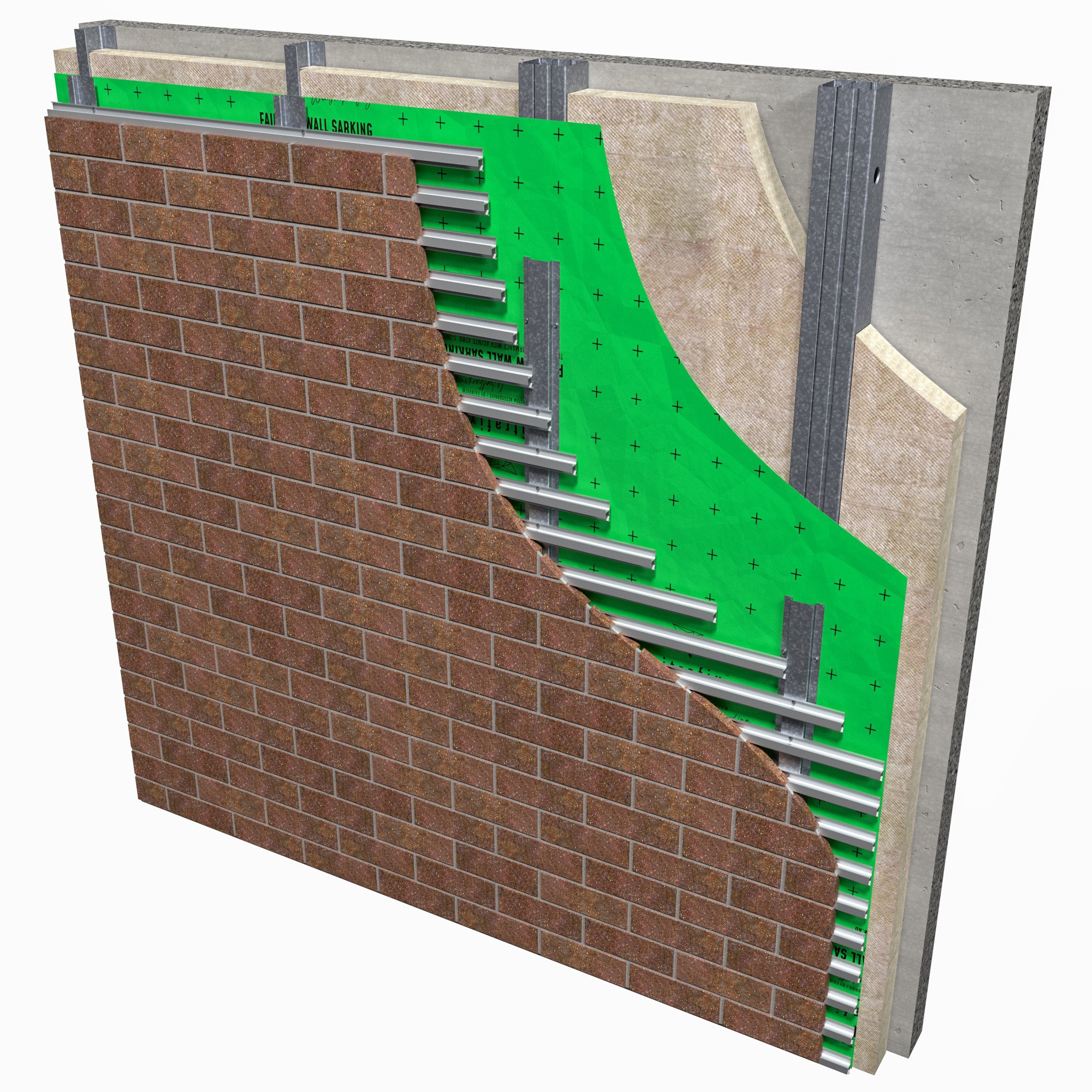Smartbric Brick Slip Cladding Panels | Lightweight Brick Facade System