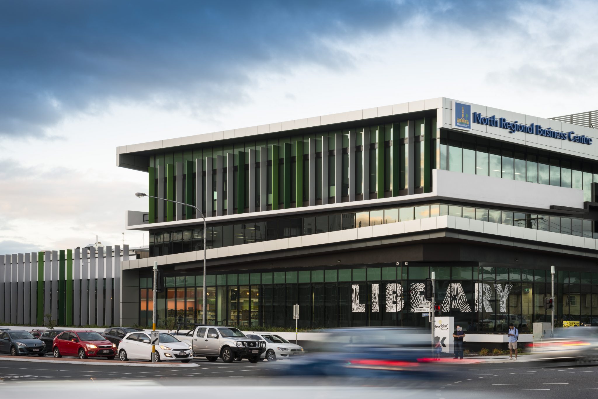 Vitracore G2 Cladding For Chermside Library | Fairview