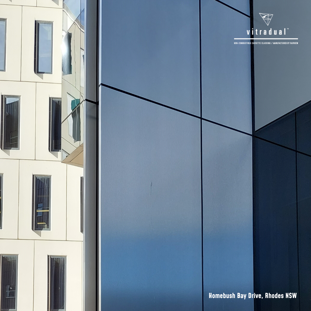 Homebush Bay Drive – Building Facade Project | Fairview